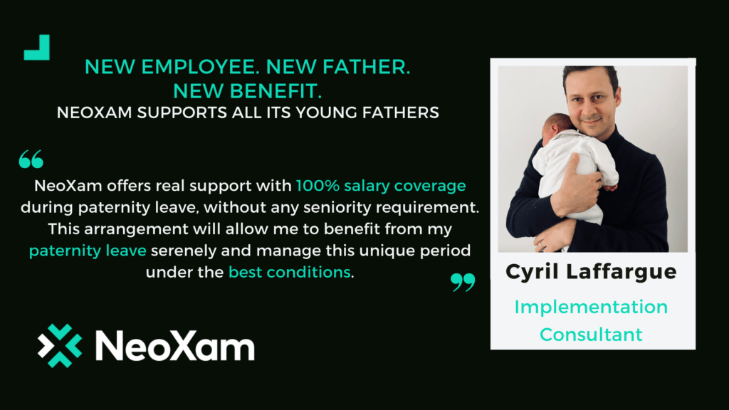 New Employee. New Father. New Benefit. - NeoXam