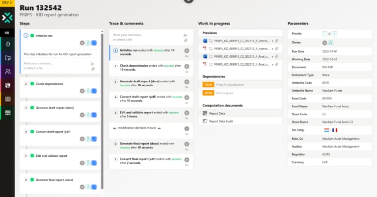 Automate KID Reporting | NeoXam Impress - NeoXam