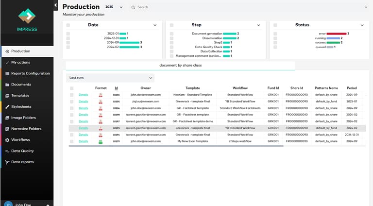 XML & CSV Regulatory Reporting | NeoXam